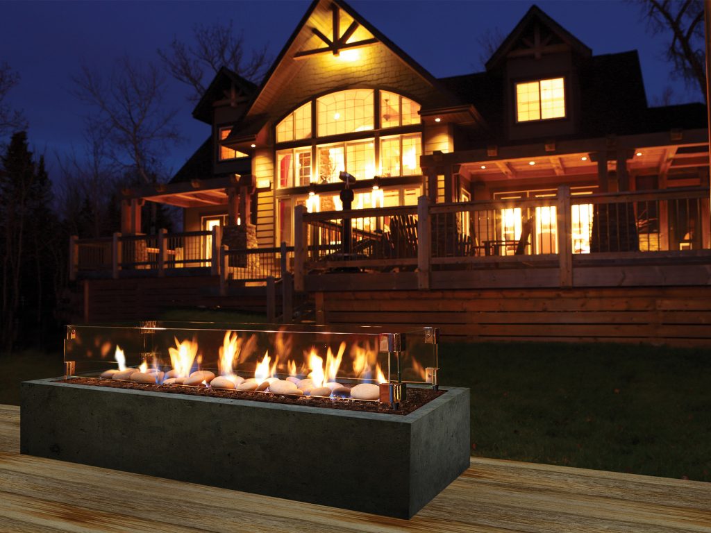 36" Gas Linear Burner (LP - Millivolt) - NEE Fireplaces